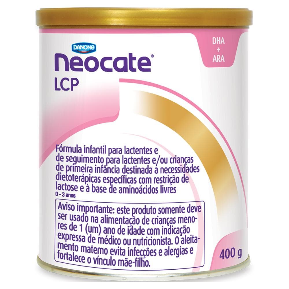 Neocate LCP 400g - Loja Oficial Danone